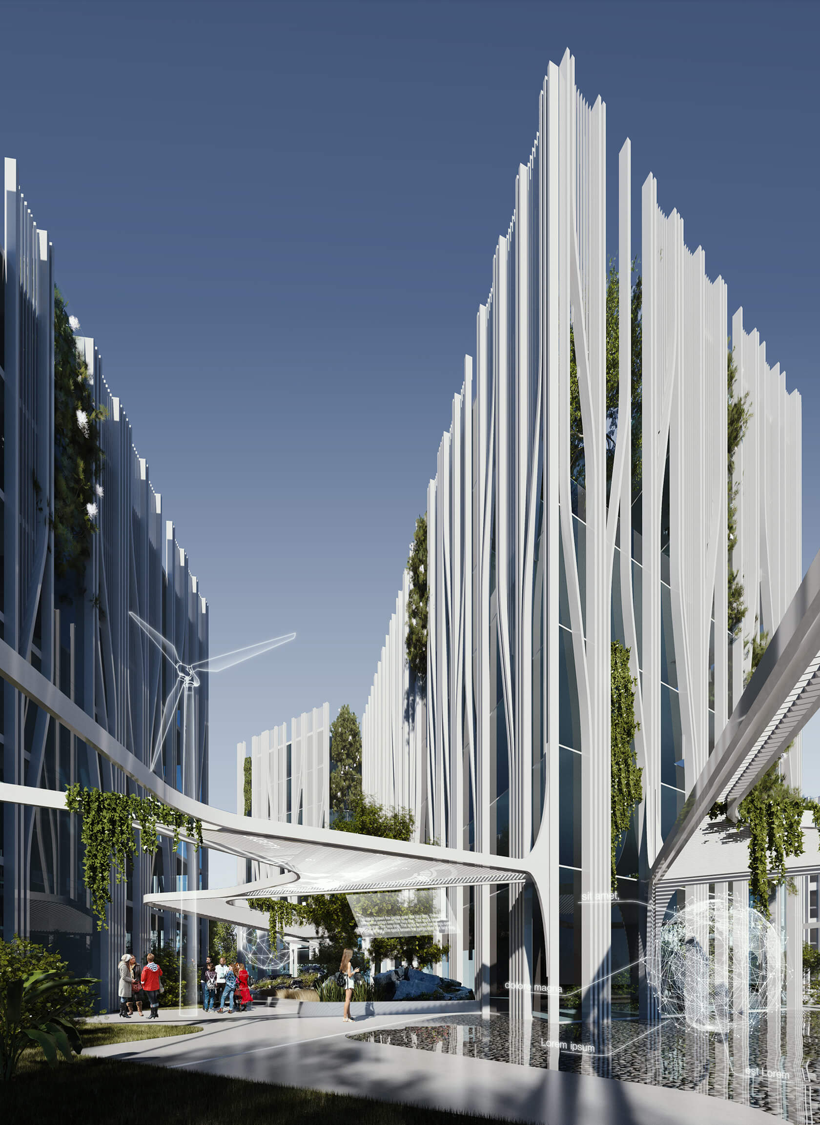 Innovation Campus for Network Distribution Technologies | BAT Architecture